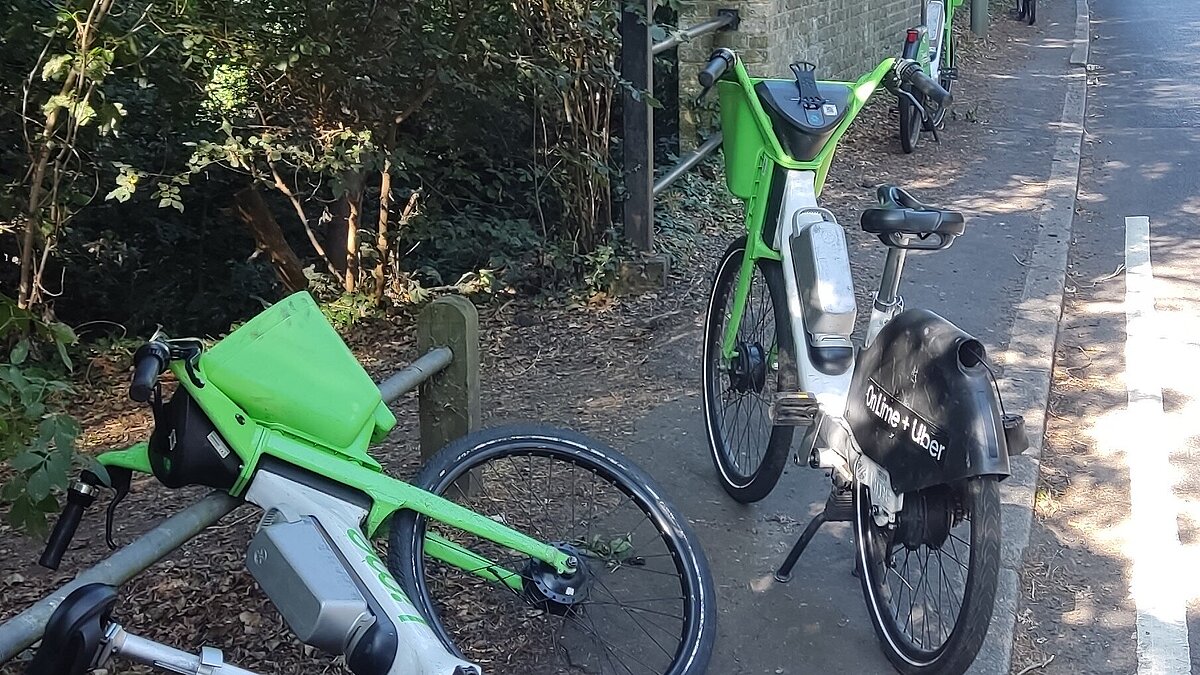 Lime bikes in their (un)natural habitat? - Spelthorne Liberal Democrats