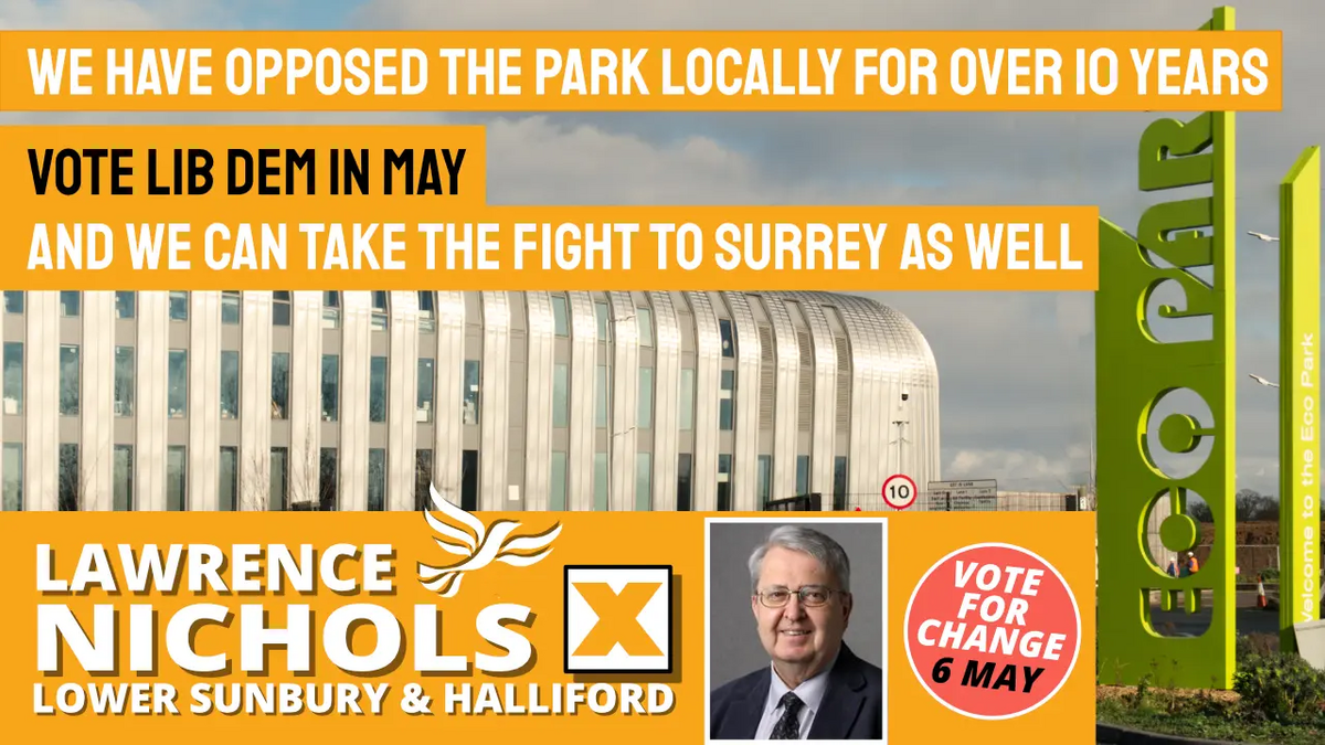 Lib Dem councillors demand review into Eco Park failings - Spelthorne ...