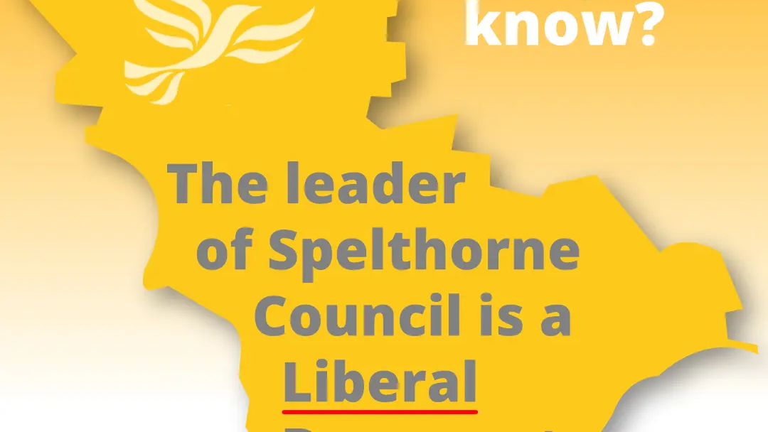 Did you know? A Lib Dem is leader of Spelthorne Council - Spelthorne ...